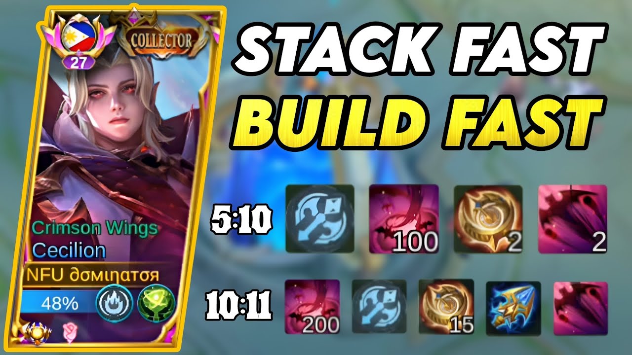Cecilion Gameplay, Cecilion's Best Way To Win is to Stack and Build ...