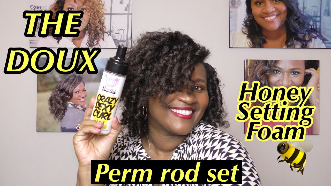 THE DOUX Bee Girl Mousse | Perm Rod Set - YouTube