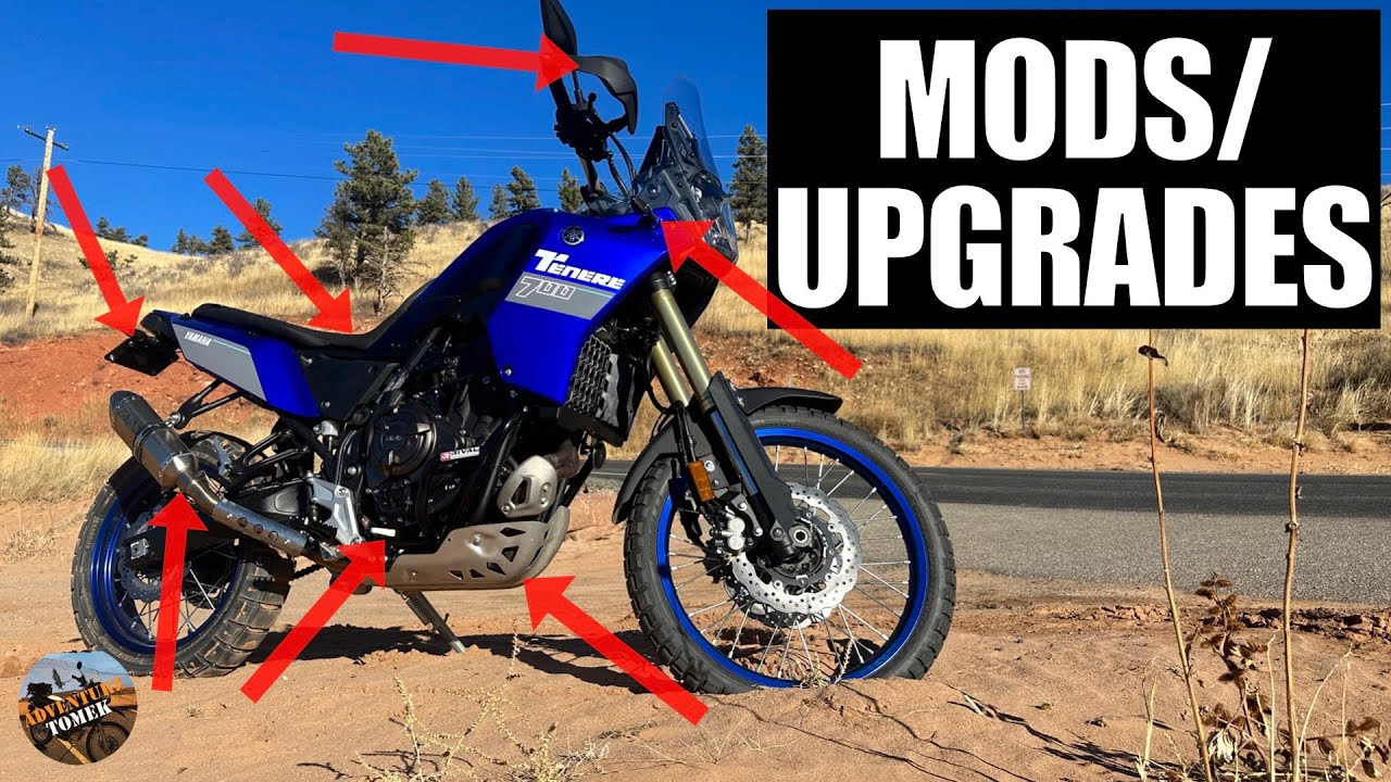 Yamaha Tenere 700 (T7) Mods & Upgrades Total Cost - YouTube