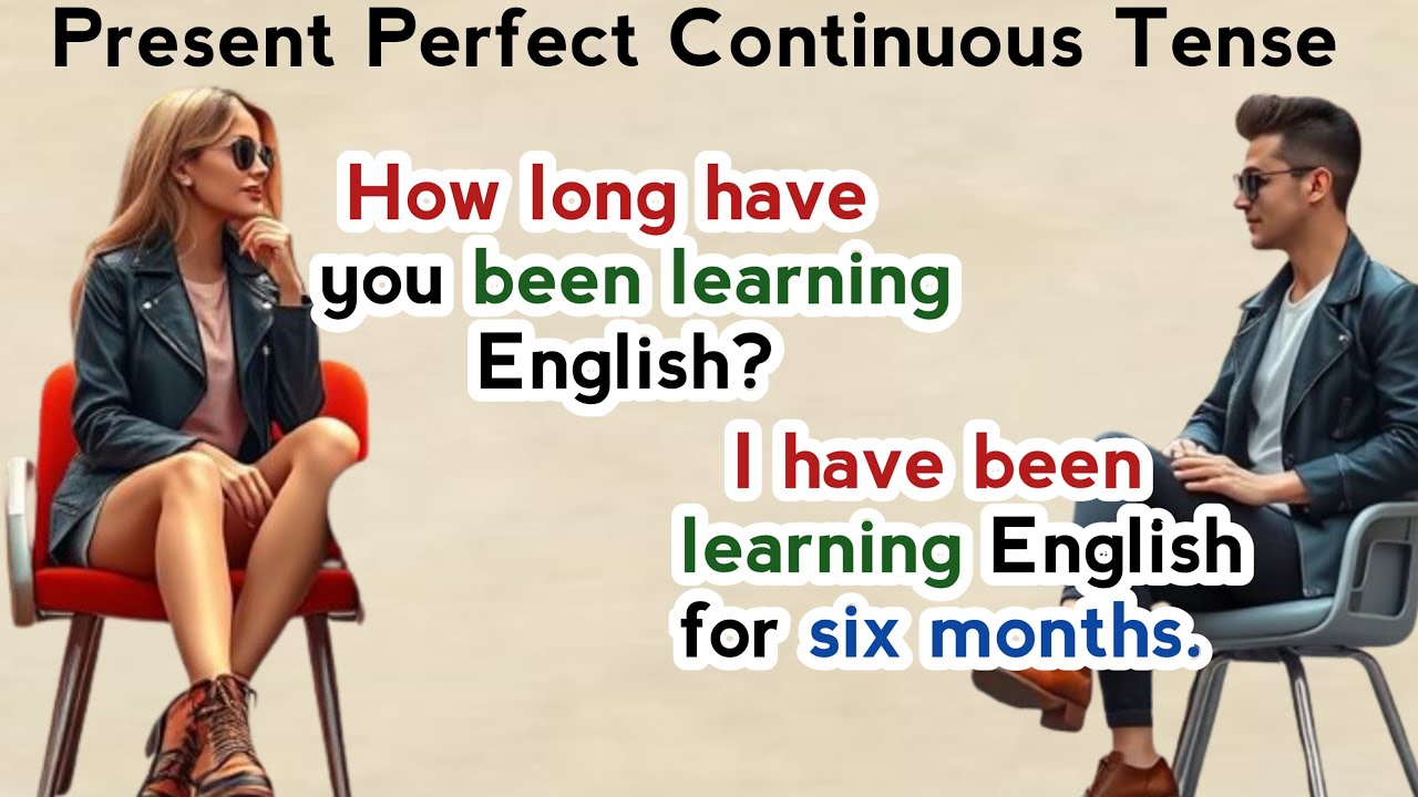 Present Perfect Continuous Tense | English Speaking Practice | Learn ...