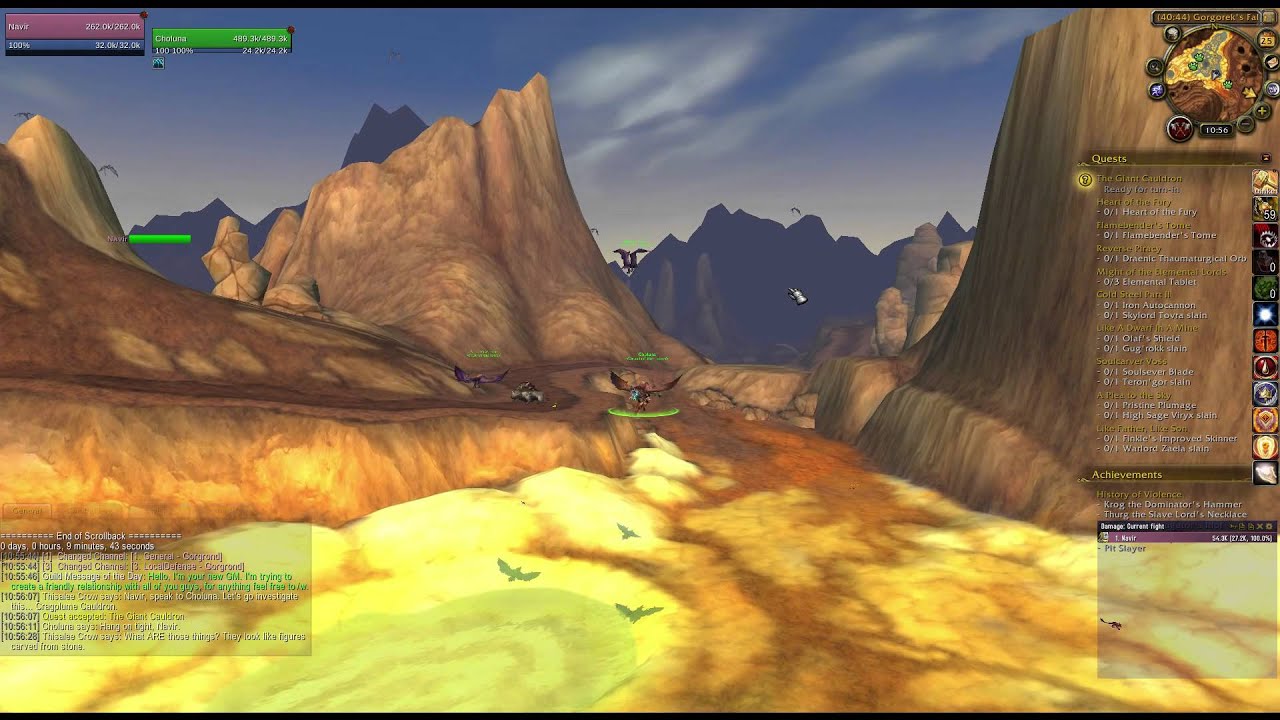 The Giant Cauldron WoW quest - YouTube