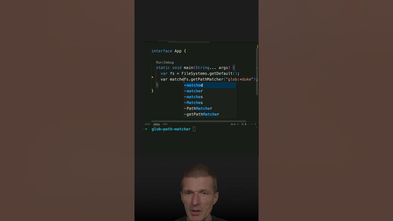 Glob Pattern Matching Without Dependencies Java Shorts Coding Airhacks Youtube