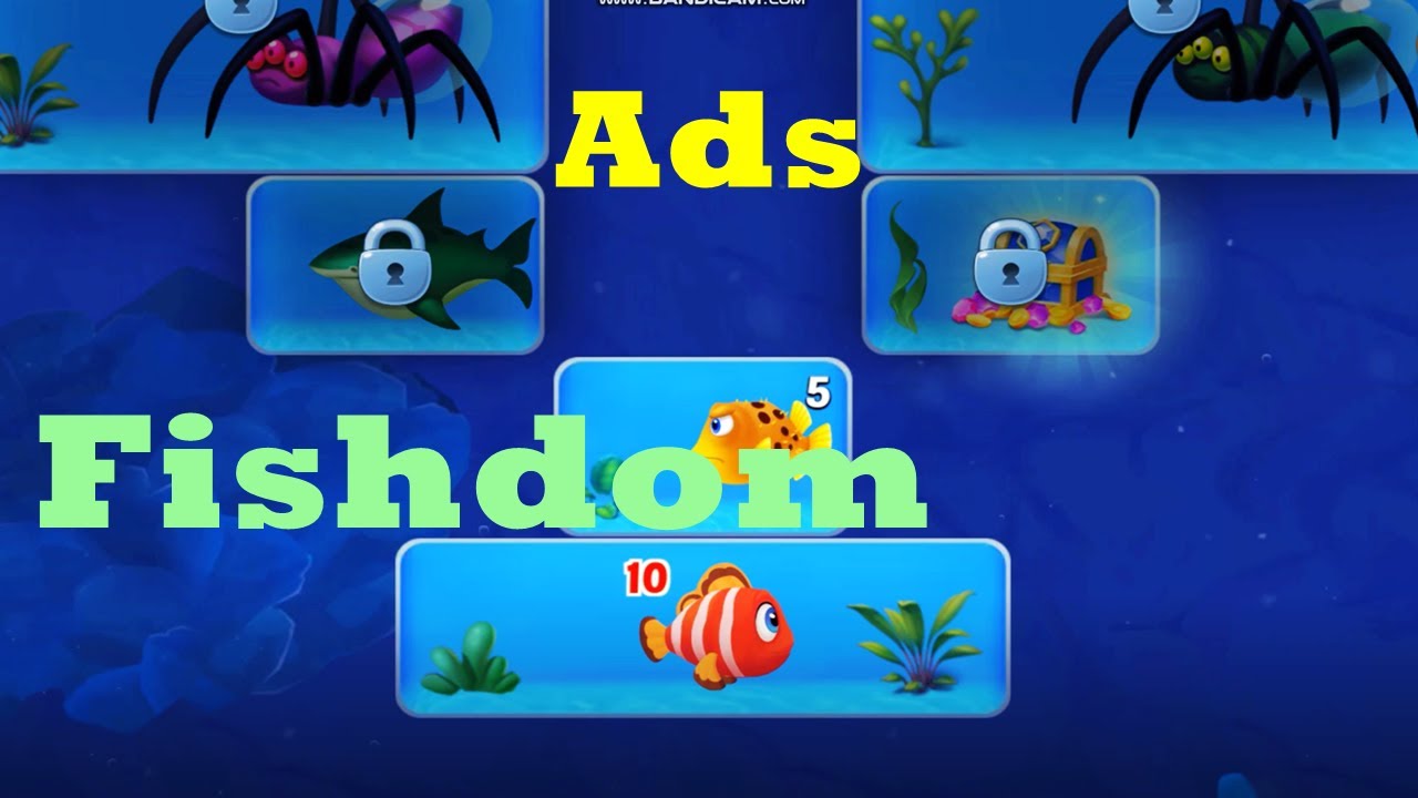 Fishdom Ads Mini game HD from Level 3000 - 3100 gameplay | save, help ...
