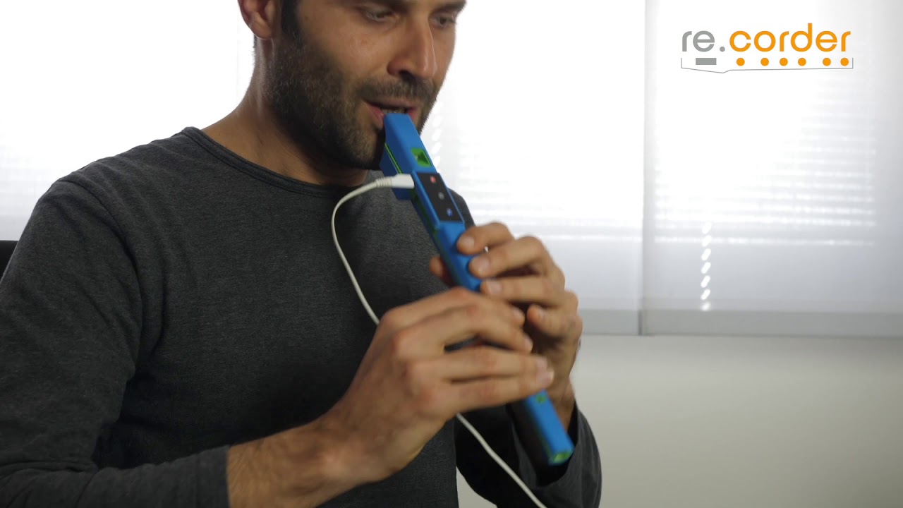 re.corder as a MIDI controller - YouTube