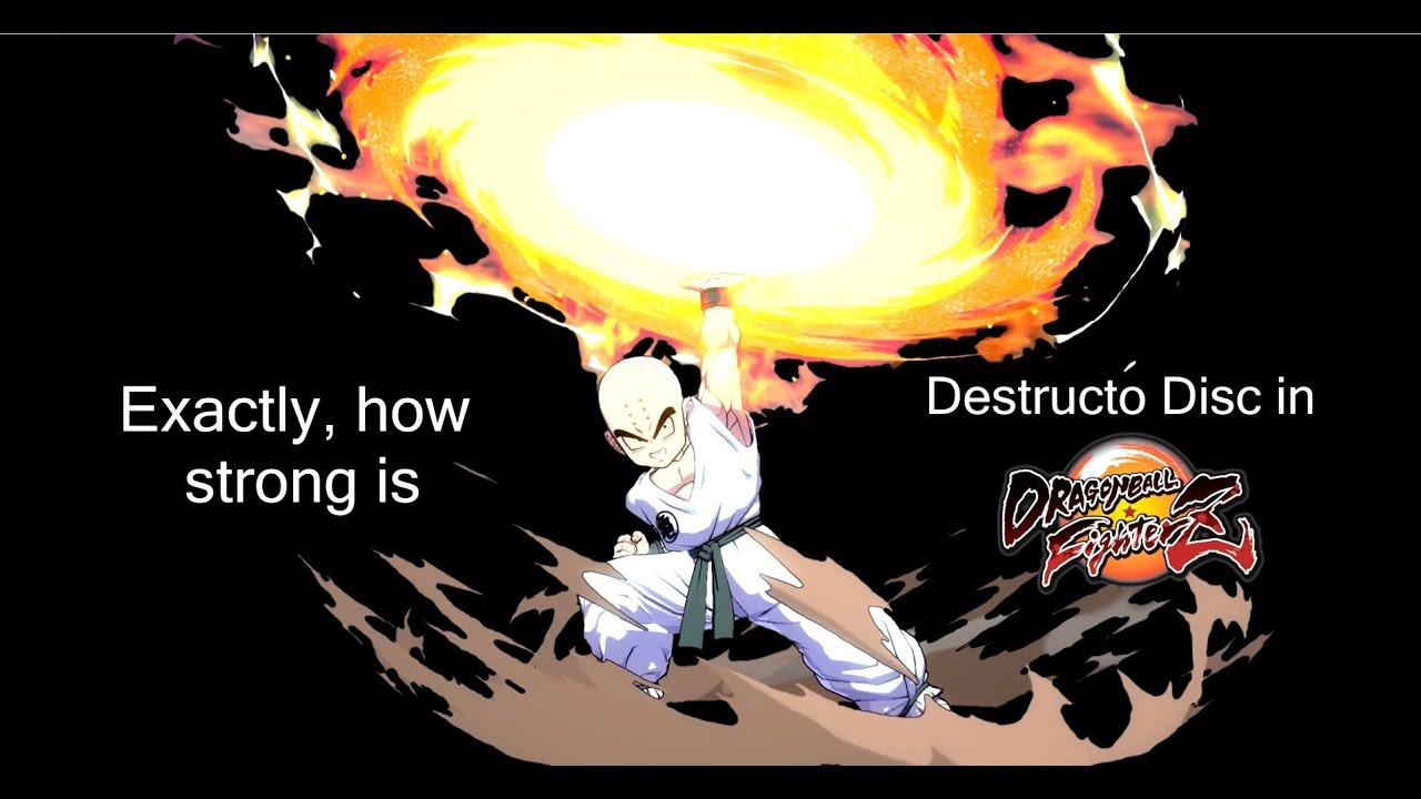 Dragon Ball Fighterz - Ps4 - How Strong is Destructo Disc? - YouTube