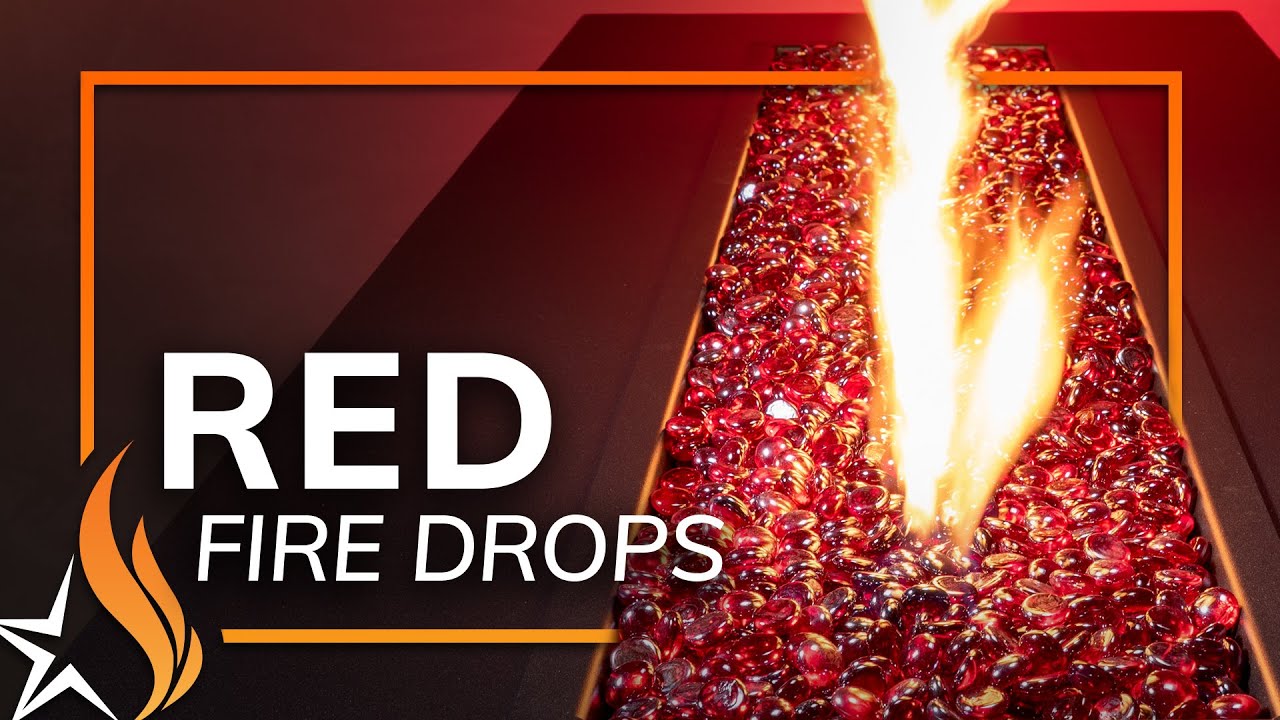 Red Reflective Fire Drops | Starfire Designs - YouTube