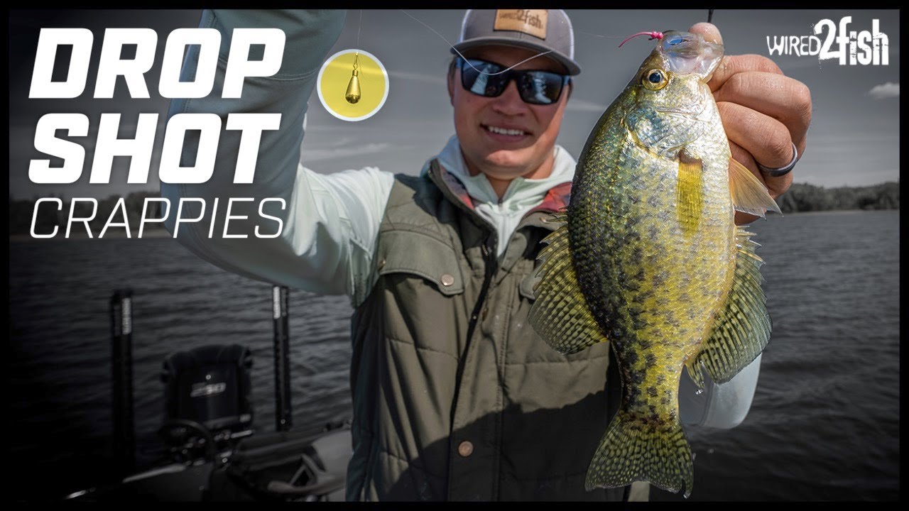 Drop Shotting Crappies in Open Water | New School Tactics - YouTube