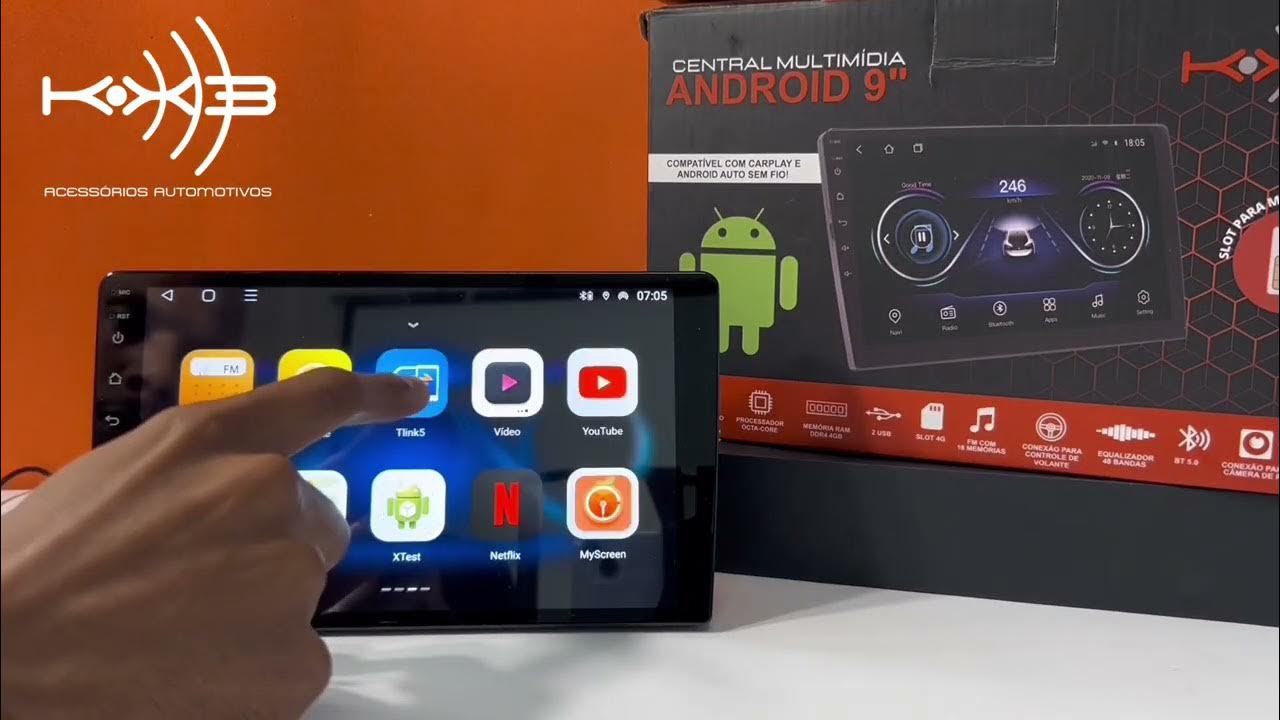 KRC5100 - Conexão Android Auto | KX3 - YouTube