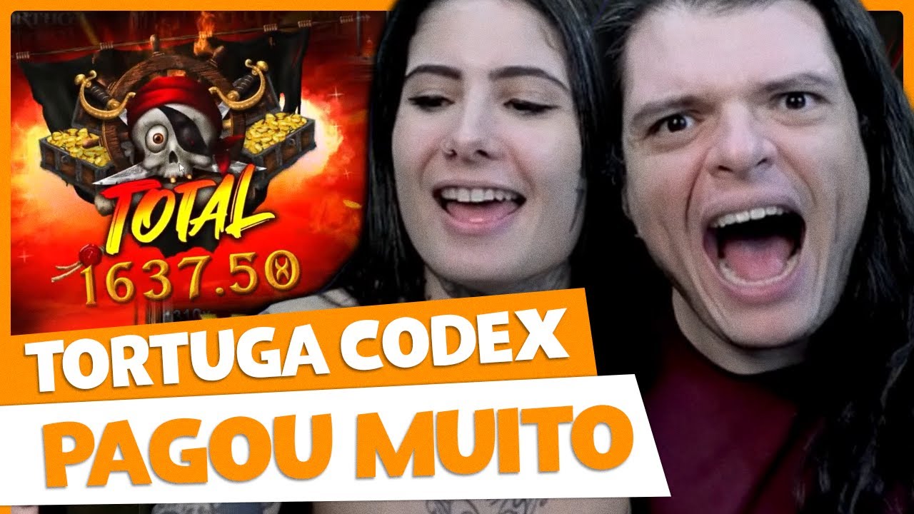 BATATA E ALBIE FORRANDO MUITO NA TORTUGA CODEX! #slots #stream #belatragames - YouTube