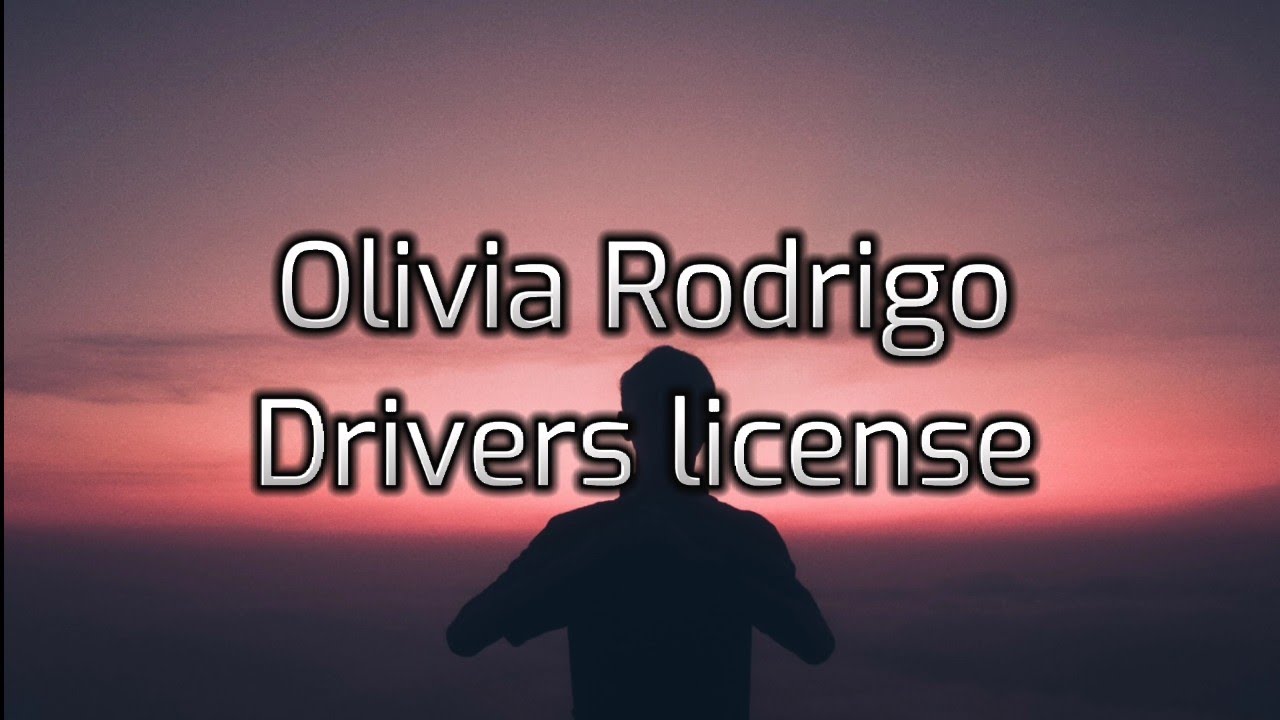 Olivia Rodrigo - Drivers license ( Lyrics) mellow-sad song - YouTube Music