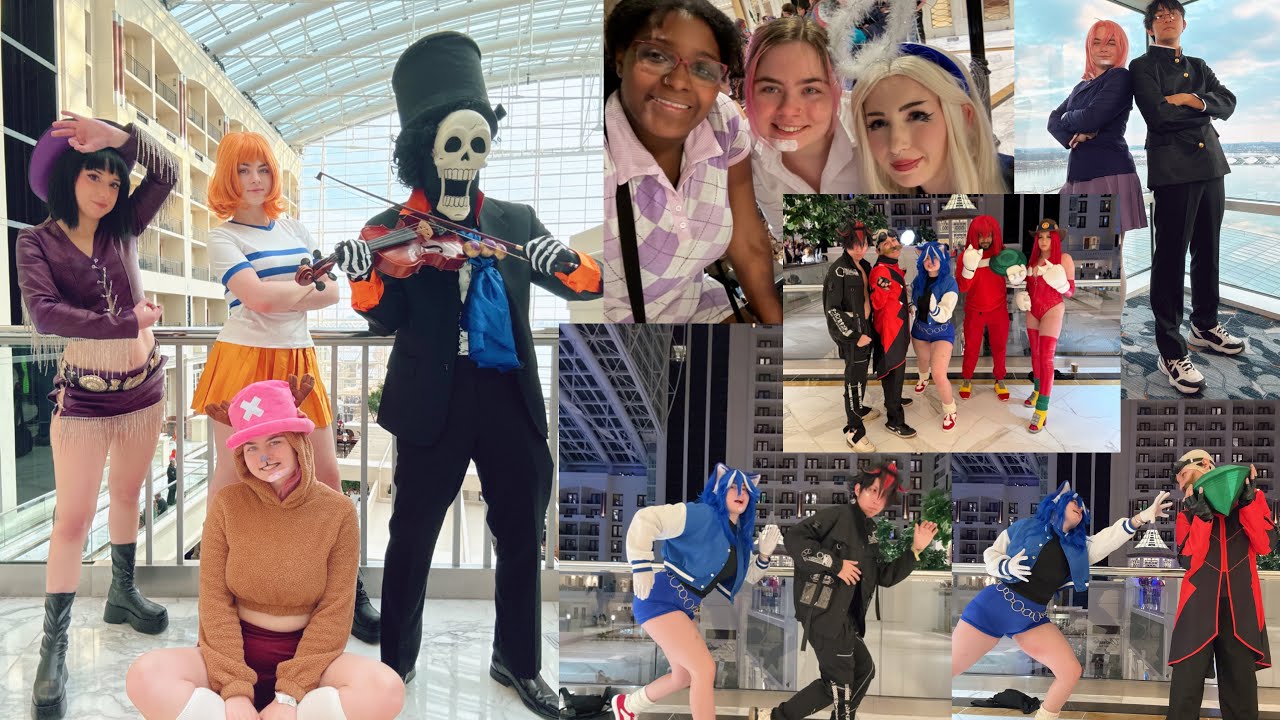 MAGFest Cosplay Vlog! 🏴‍☠️ One Piece, Sonic & Dandadan Squad Take Over ...