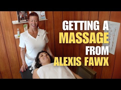 Getting a Massage From Alexis Fawx