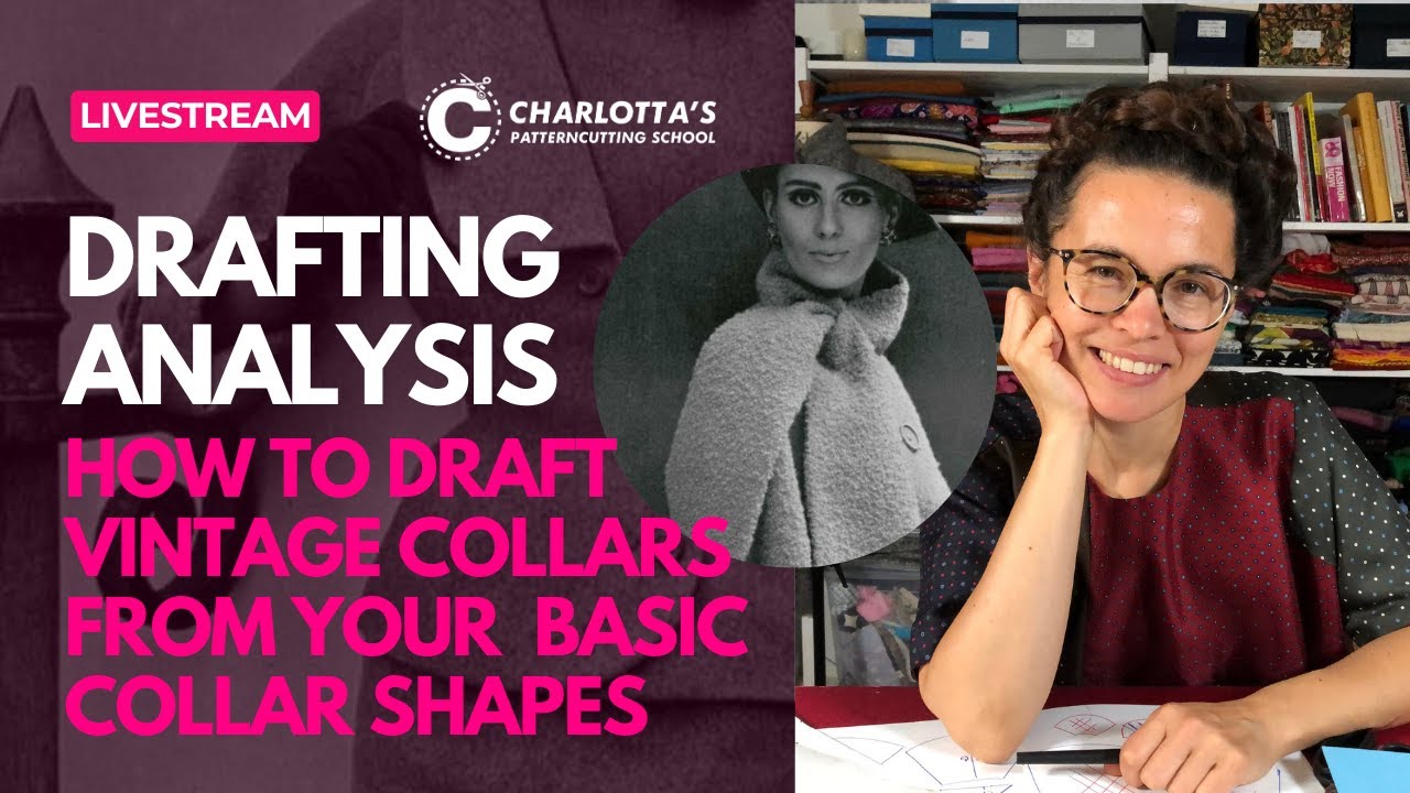 How to draft Vintage collars to inspire your pattern cutting - add them ...