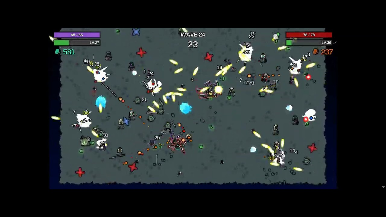 brotato Crazy build Coop - YouTube