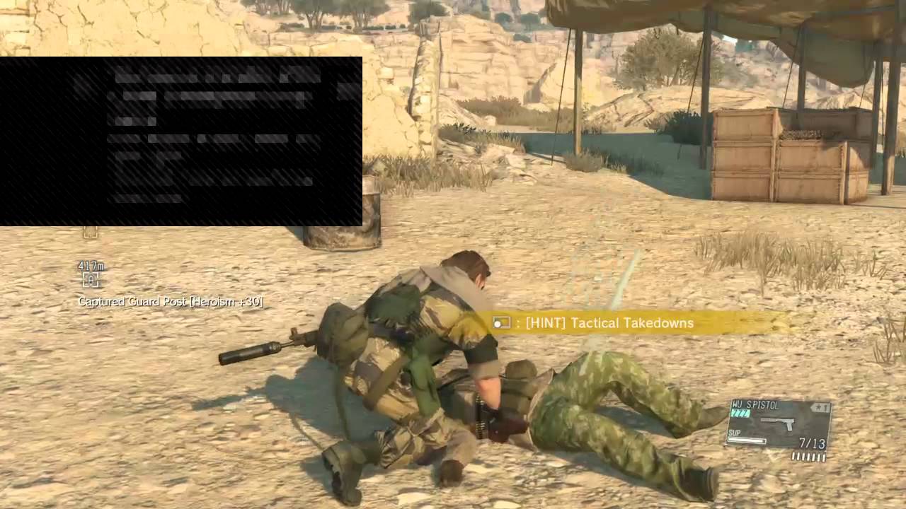 MGS V the beginning (Part 2) - YouTube