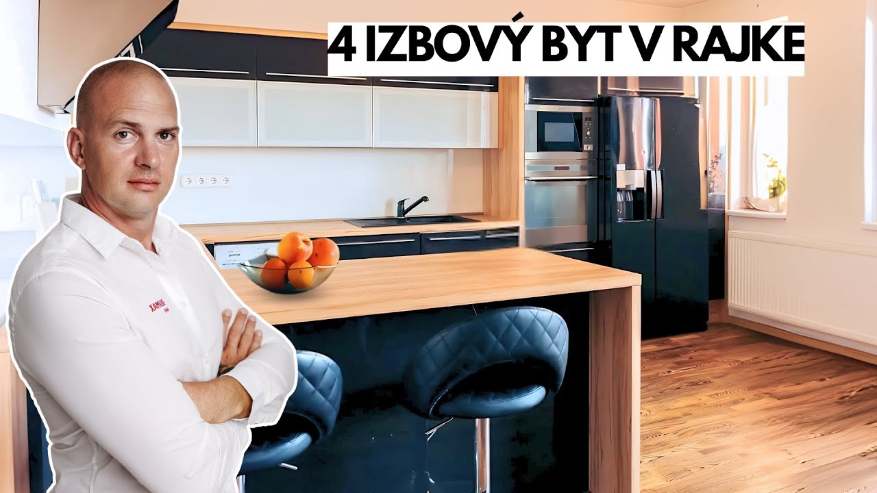 Na predaj 4 izbový byt v Rajke - YouTube
