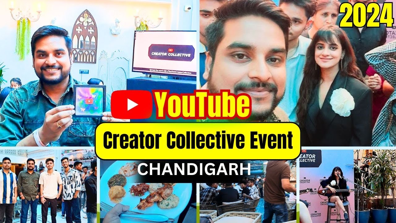 YouTube Creator Collective Chandigarh Meetup || 2024 YouTube Creator ...