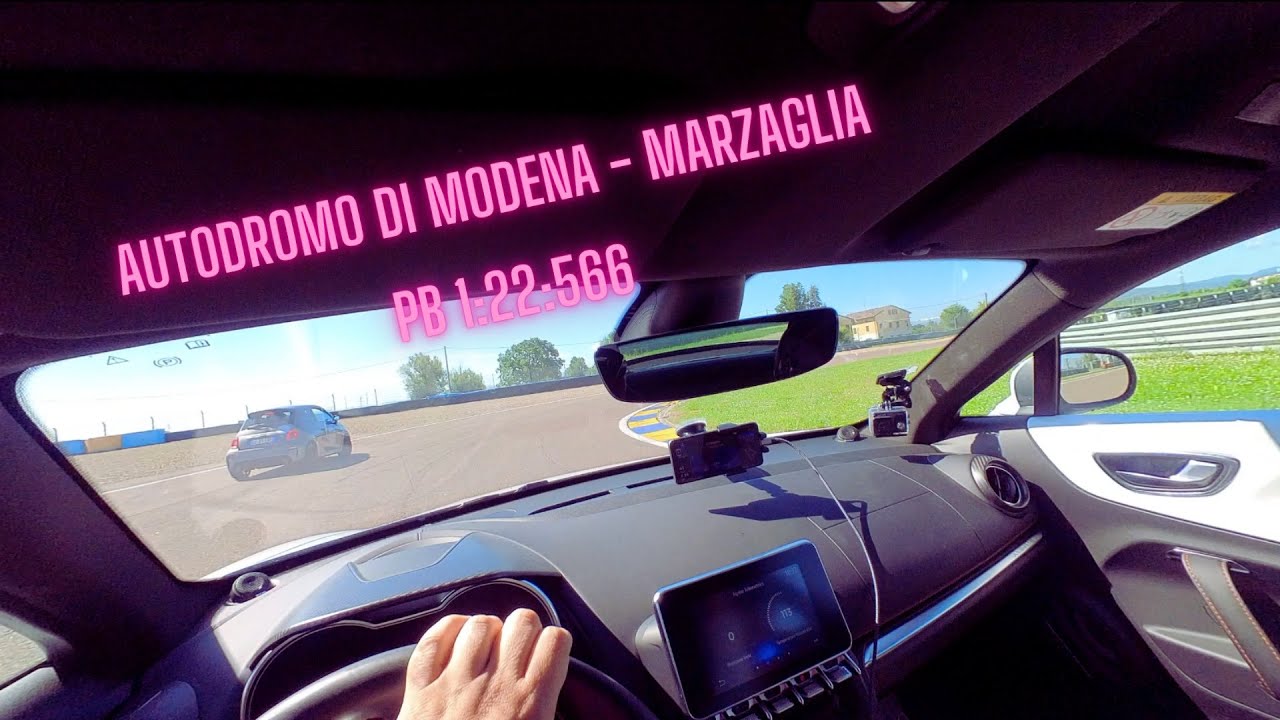 Autodromo di Modena, Marzaglia, 1:22:566 PB - YouTube