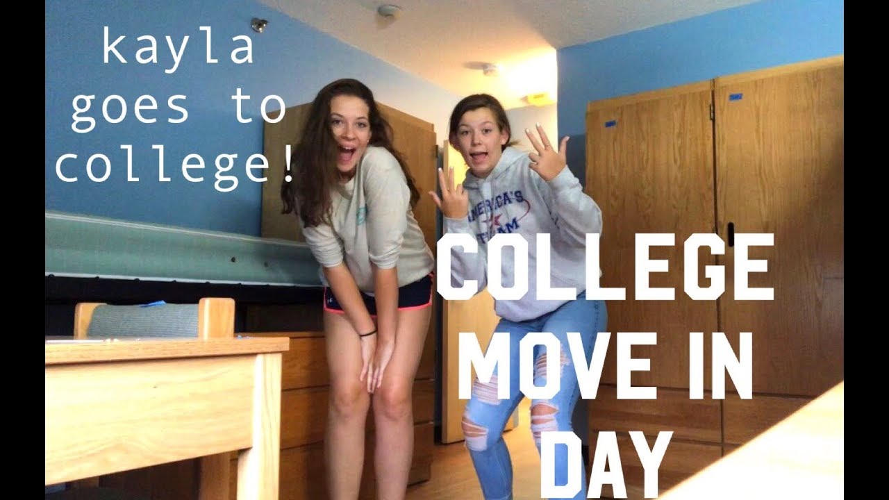 COLLEGE MOVE IN DAY | freshman year - YouTube