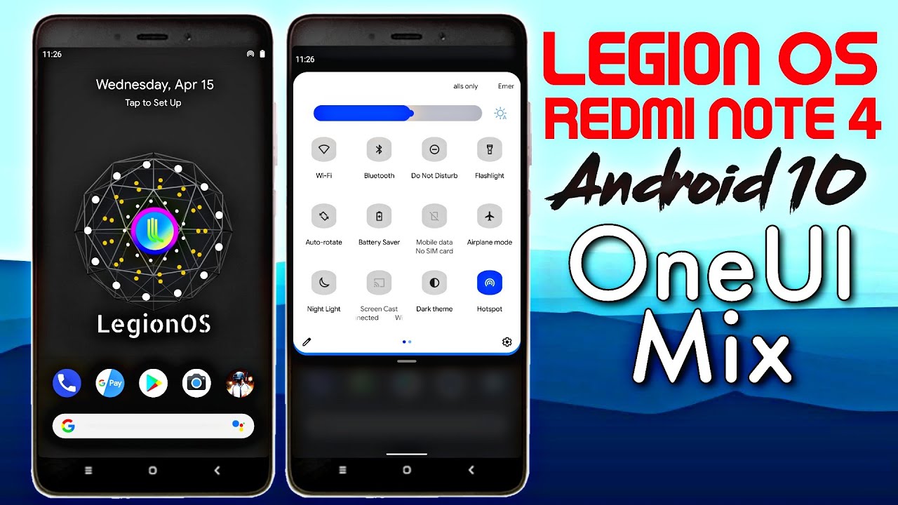 Legion OS v2.5 for Redmi Note 4 | OneUI Mix | Android 10 | Legion Rom ...