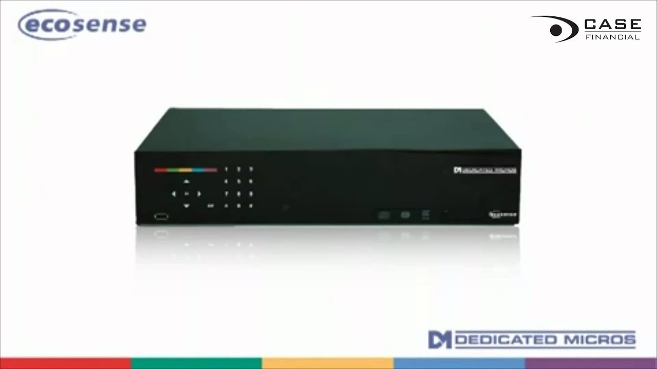 Dedicated Micros ECO Series DVR - YouTube