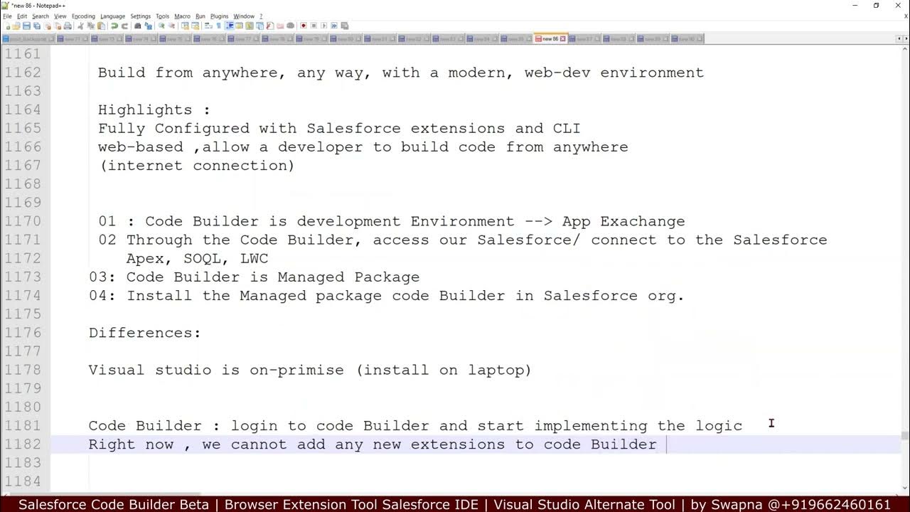 Salesforce Code Builder Beta | Installation and Usage | Browser Extension Tool | Salesforce IDE ...