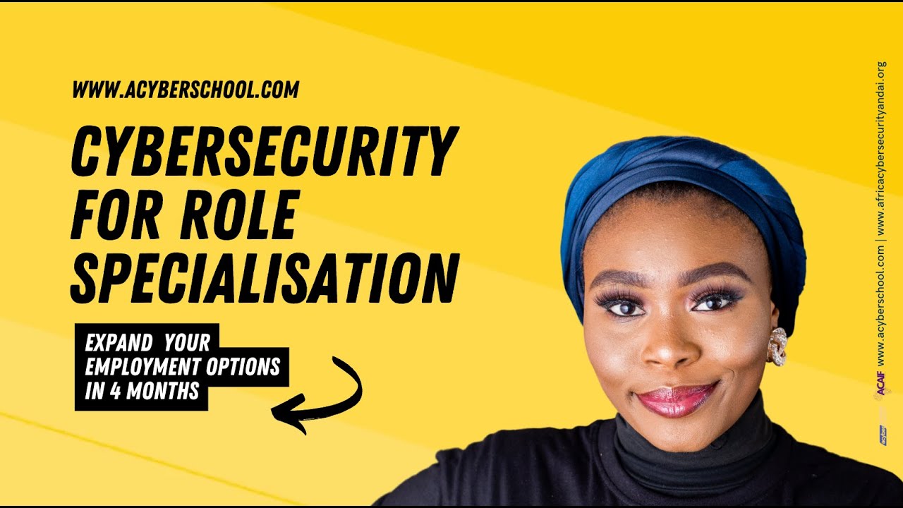 Acyberschool Cybersecurity For Role Specialization - YouTube