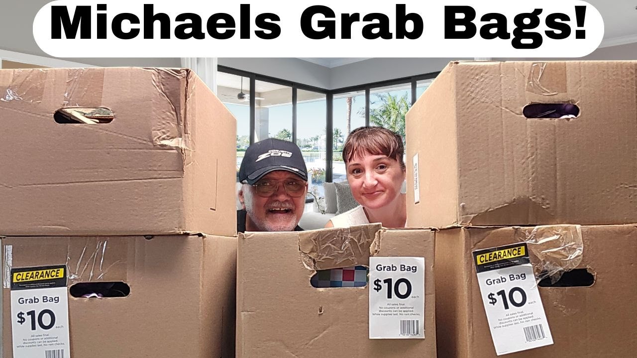 Unboxing Some Michaels Grab Bags | Did Not Know What To Expect With ...