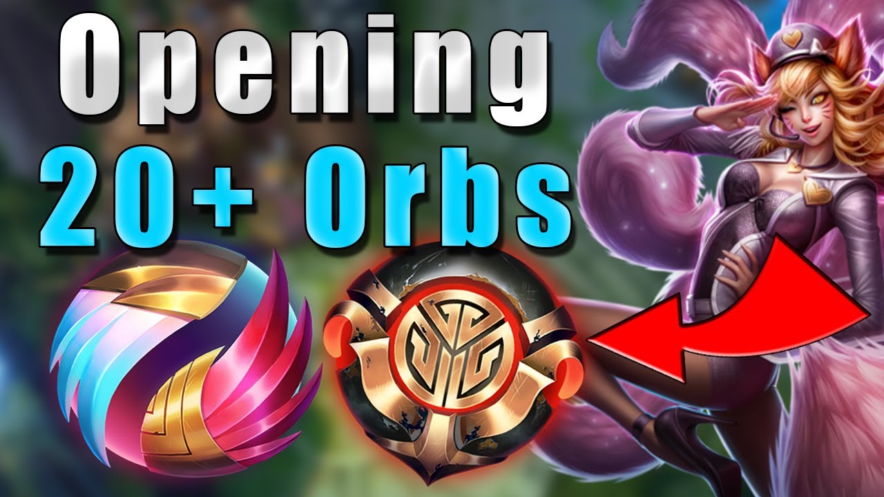 OPENING 20+ ORBS | LEAGUE OF LEGENDS HEXTECH CHESTS - YouTube
