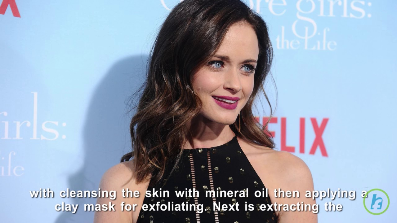 Celebrity Health: Alexis Bledel's Skin Tips - YouTube