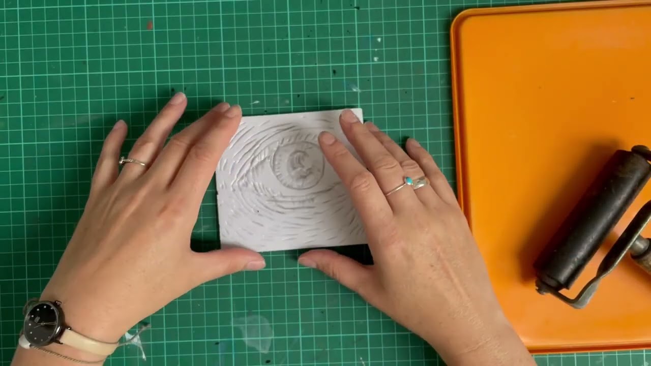 L2 Art & Design- Polyblock Printing - YouTube