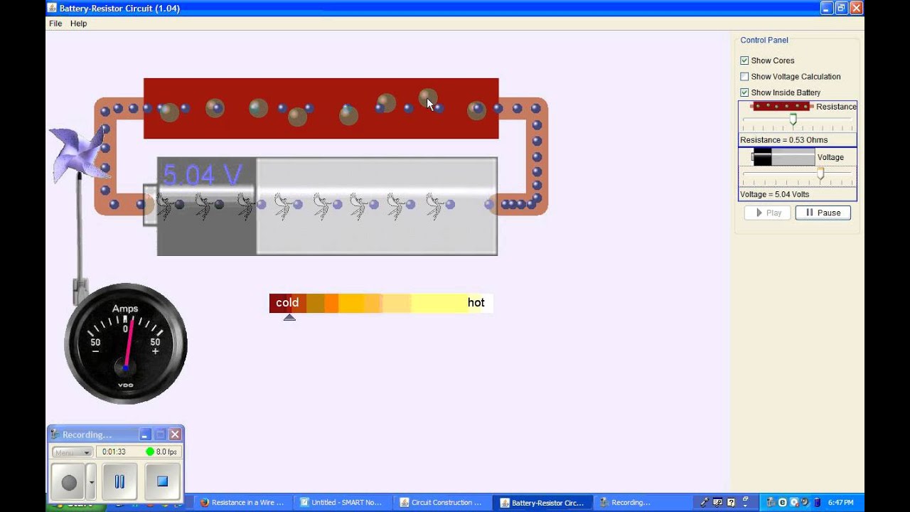 Resistance Simulation 1 - YouTube