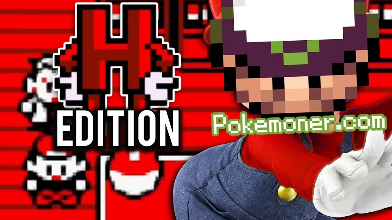 Pokemon H Edition - A GB Hack ROM where you are Luigi but Letter H is ...