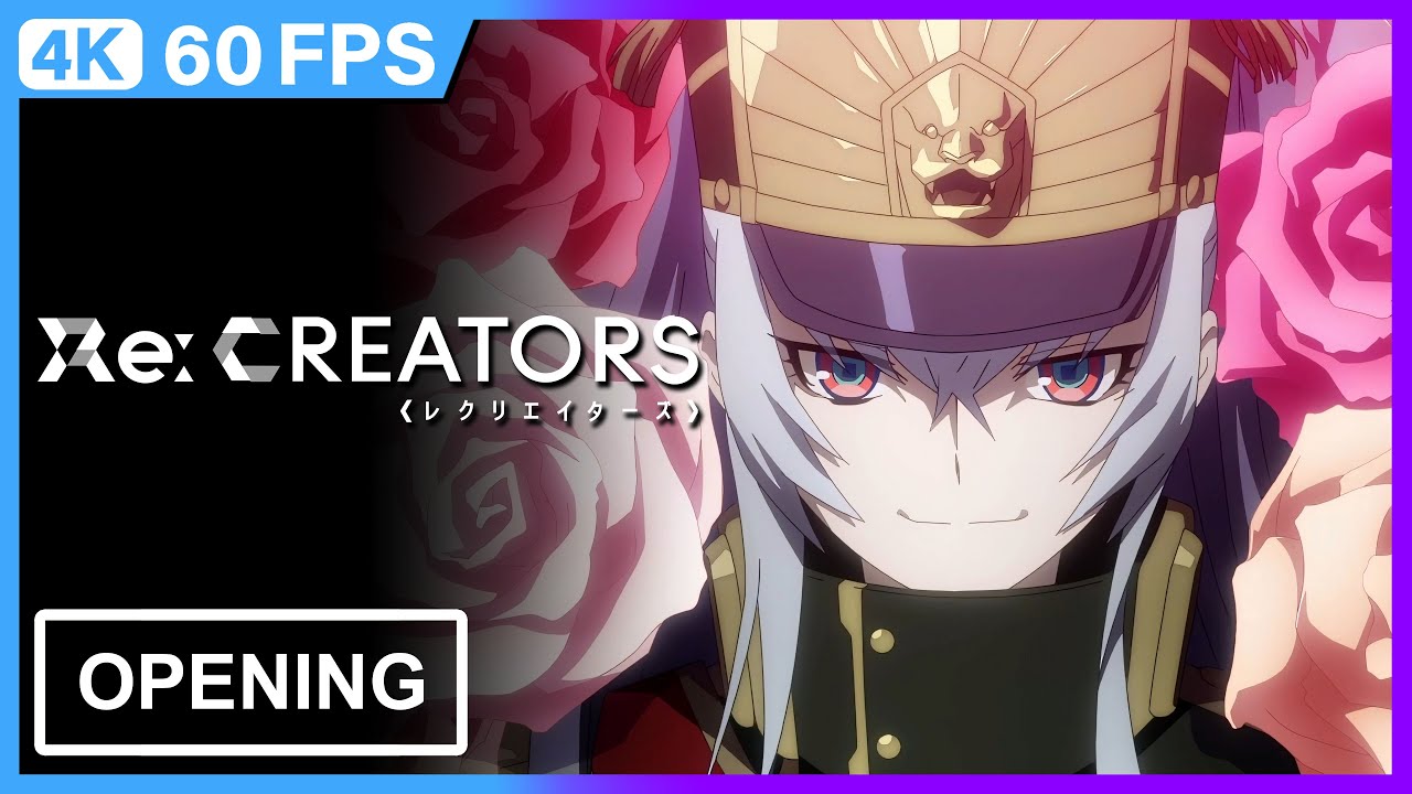 Re:Creators Opening | 4K | 60FPS | Creditless | - YouTube