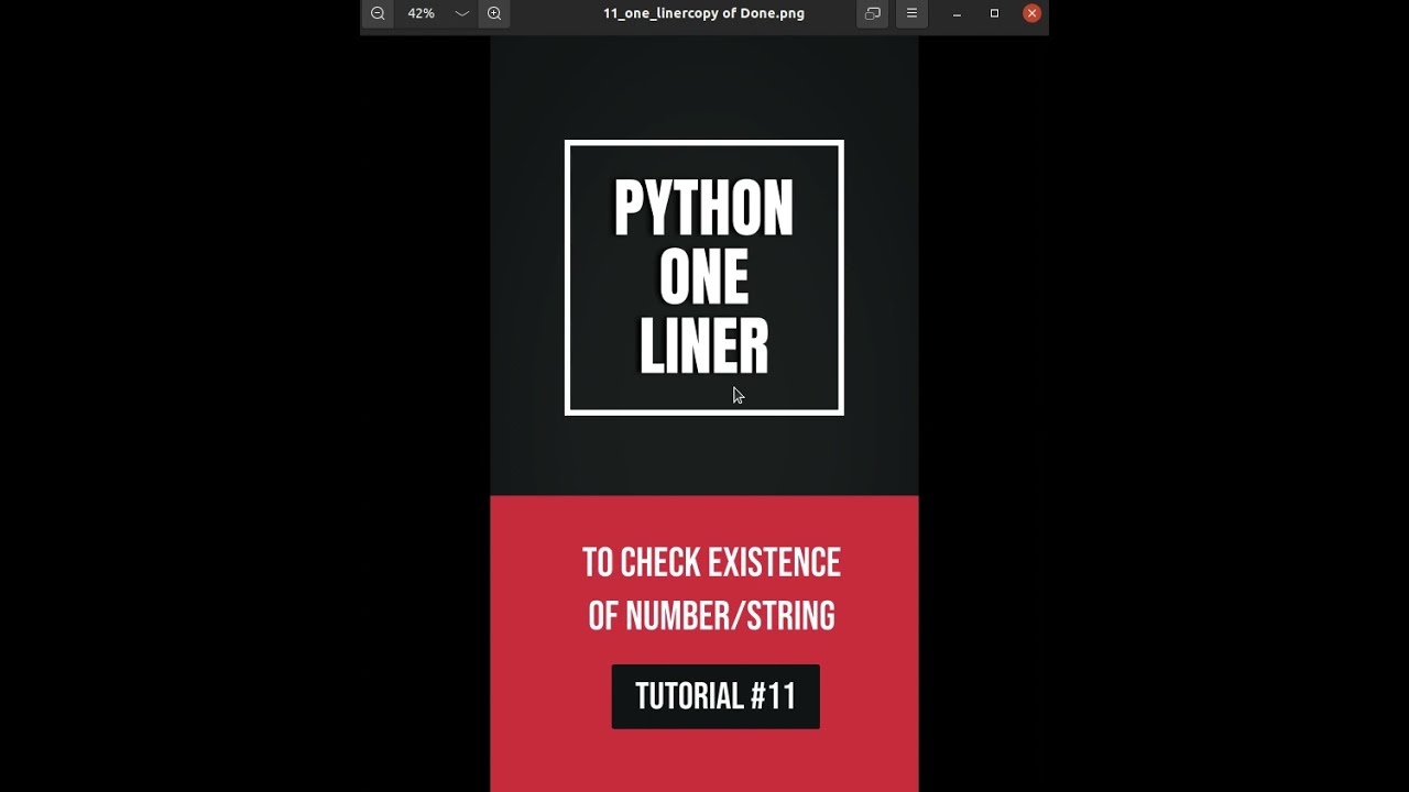 Python One Liners 11 shorts To Check Existence Of Number string In Python One Liners 11 shorts To Check Existence Of Number string In