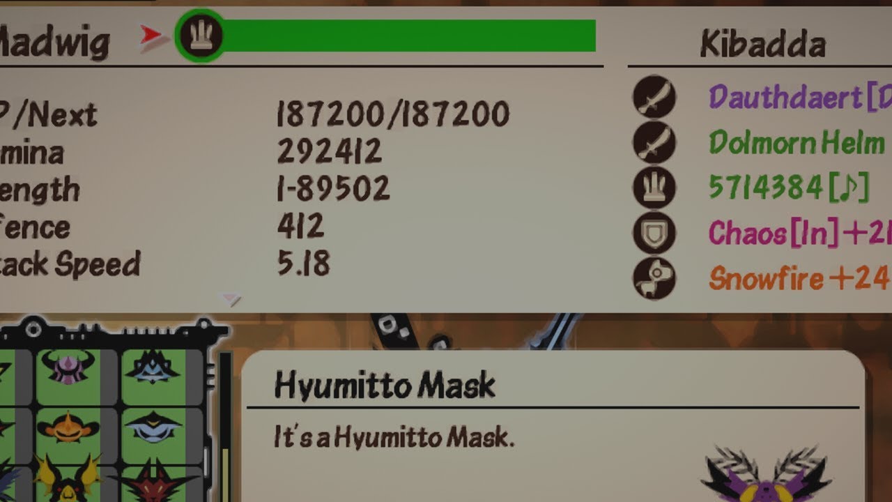 Patapon 3 - Equipable Masks Mod - YouTube