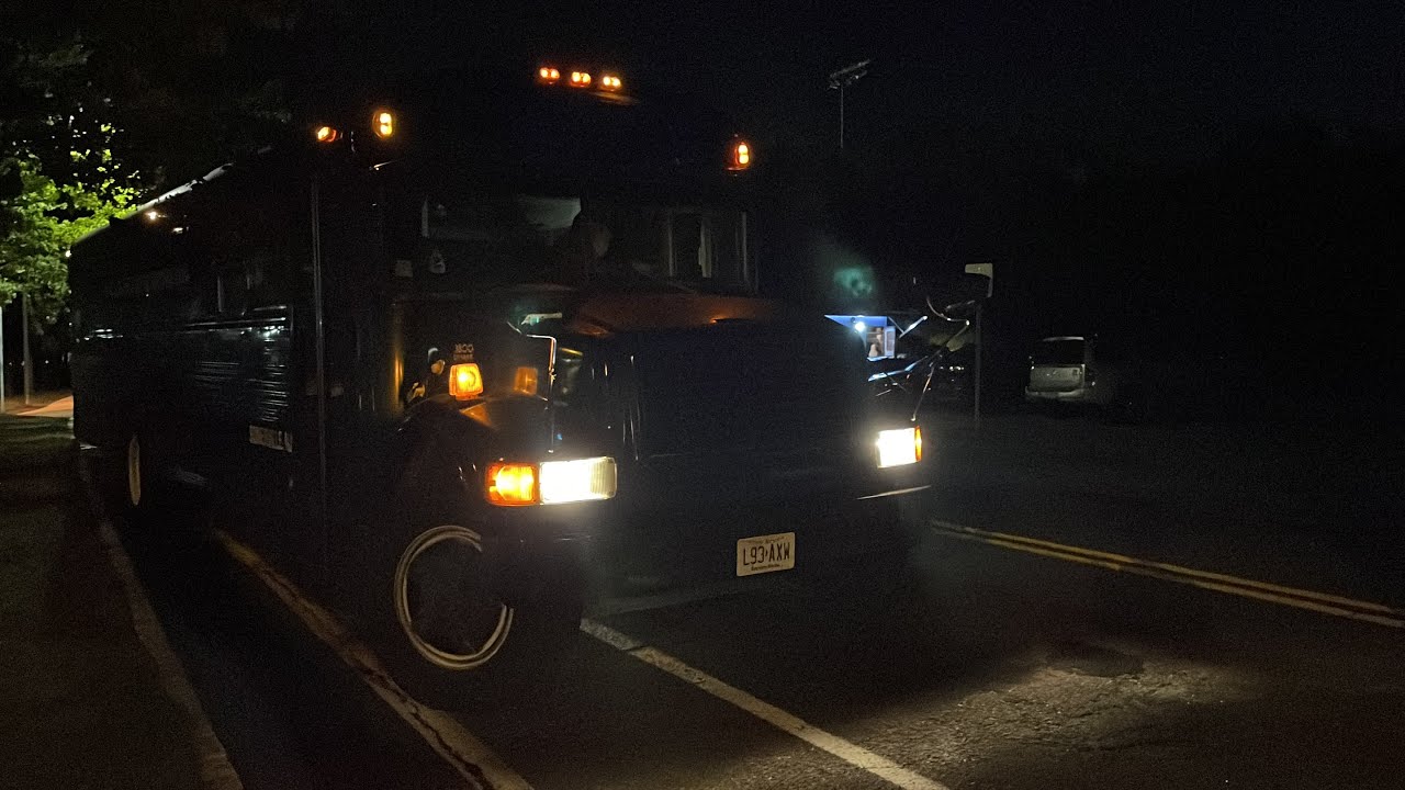 1998 Blue Bird International DT466E Startup - Immaculata High School ...