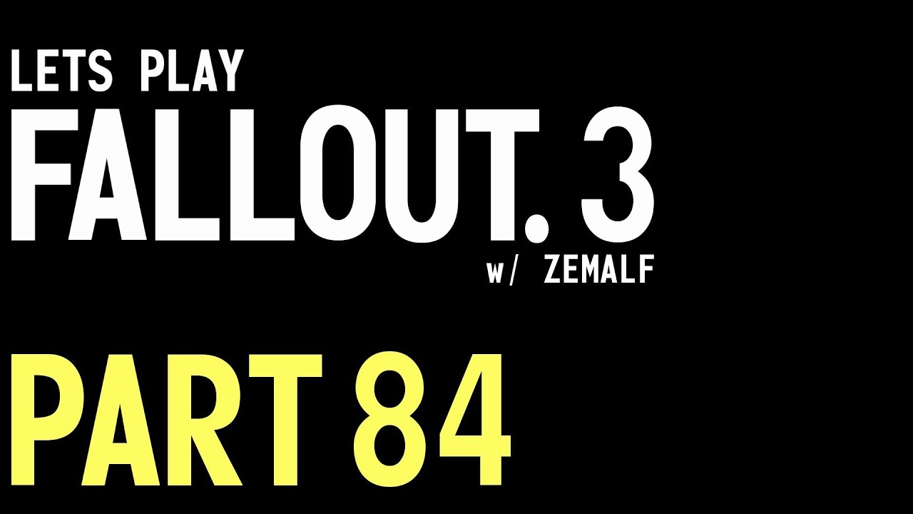 Let's Play Fallout 3 - Part 84 - Fort Detrick (A World of Pain ...