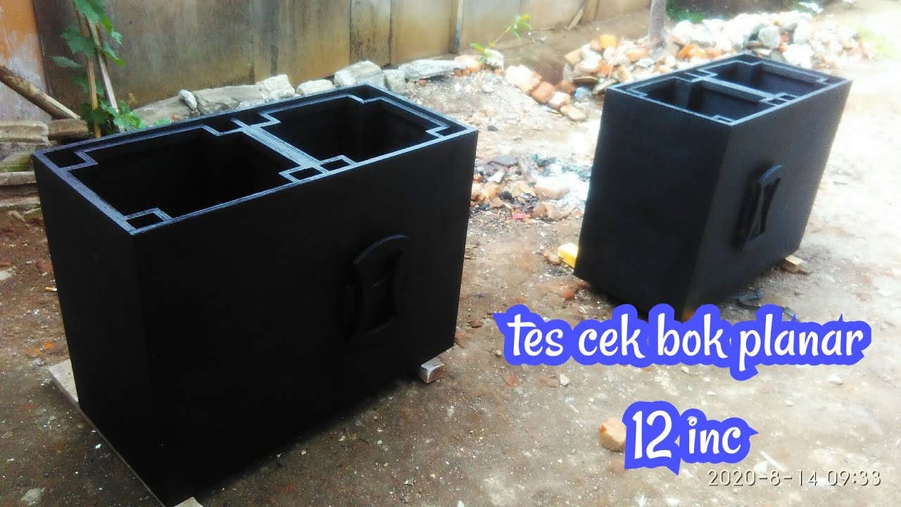 Tes bok planar 12 inc auto horeg - YouTube