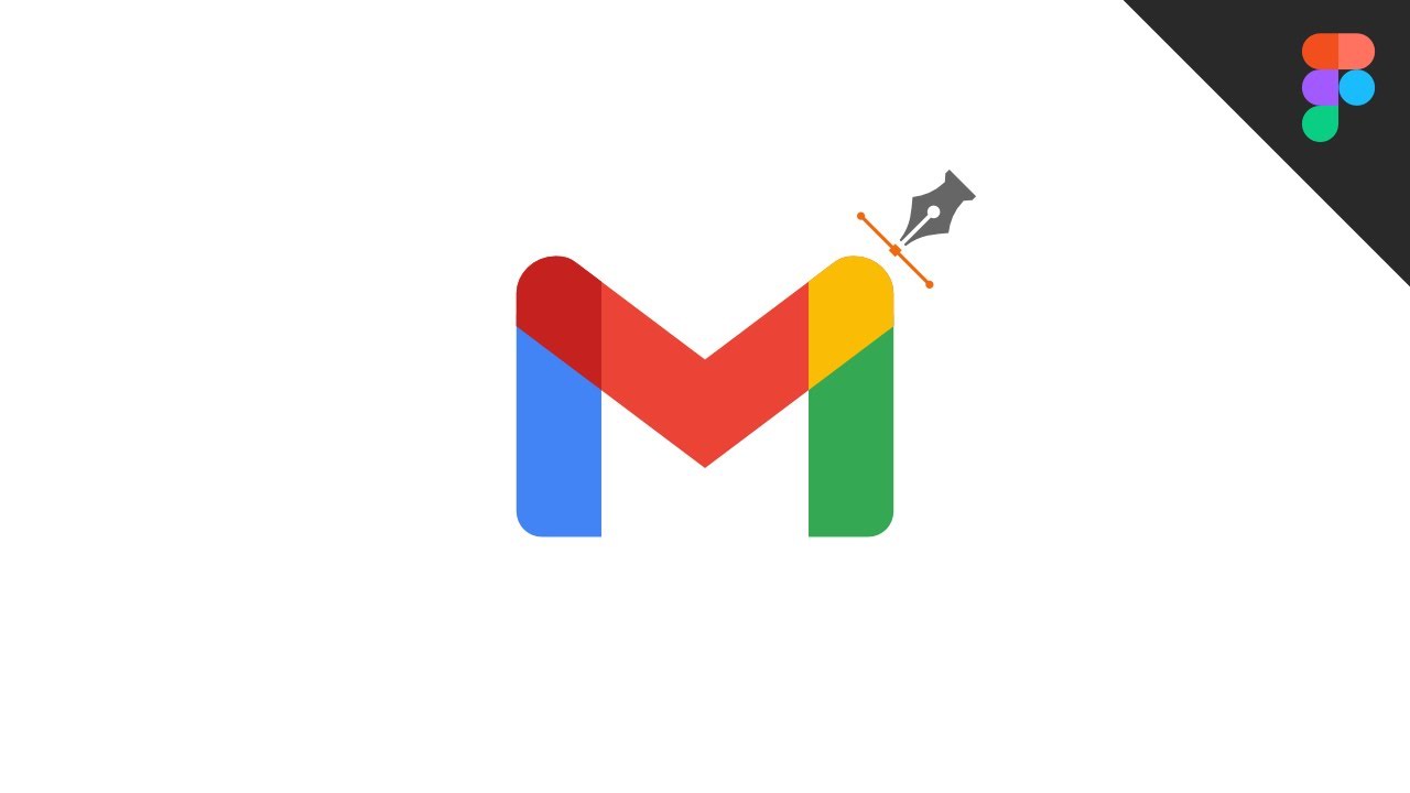 Figma Howto - Gmail Icon (2020) - YouTube