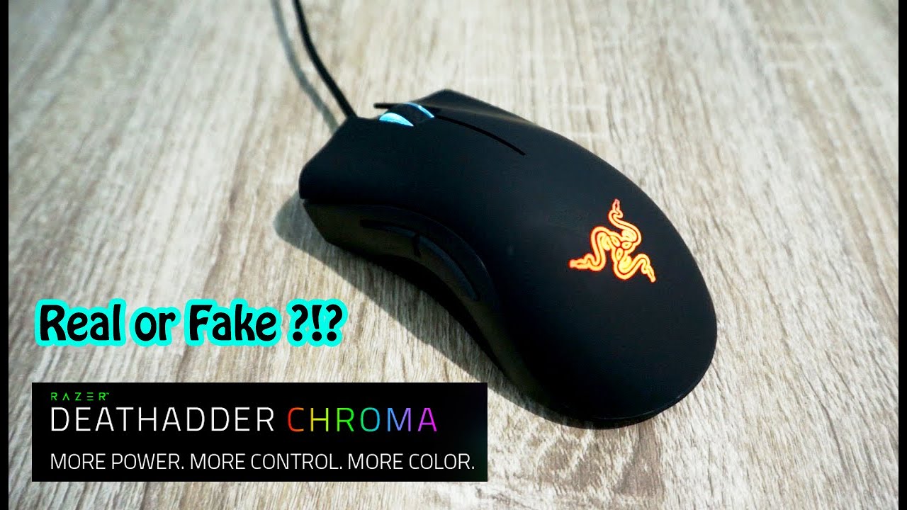 Fake or Not Razer Deathadder Chroma ?!? | Unboxing & Review | 2020 ...