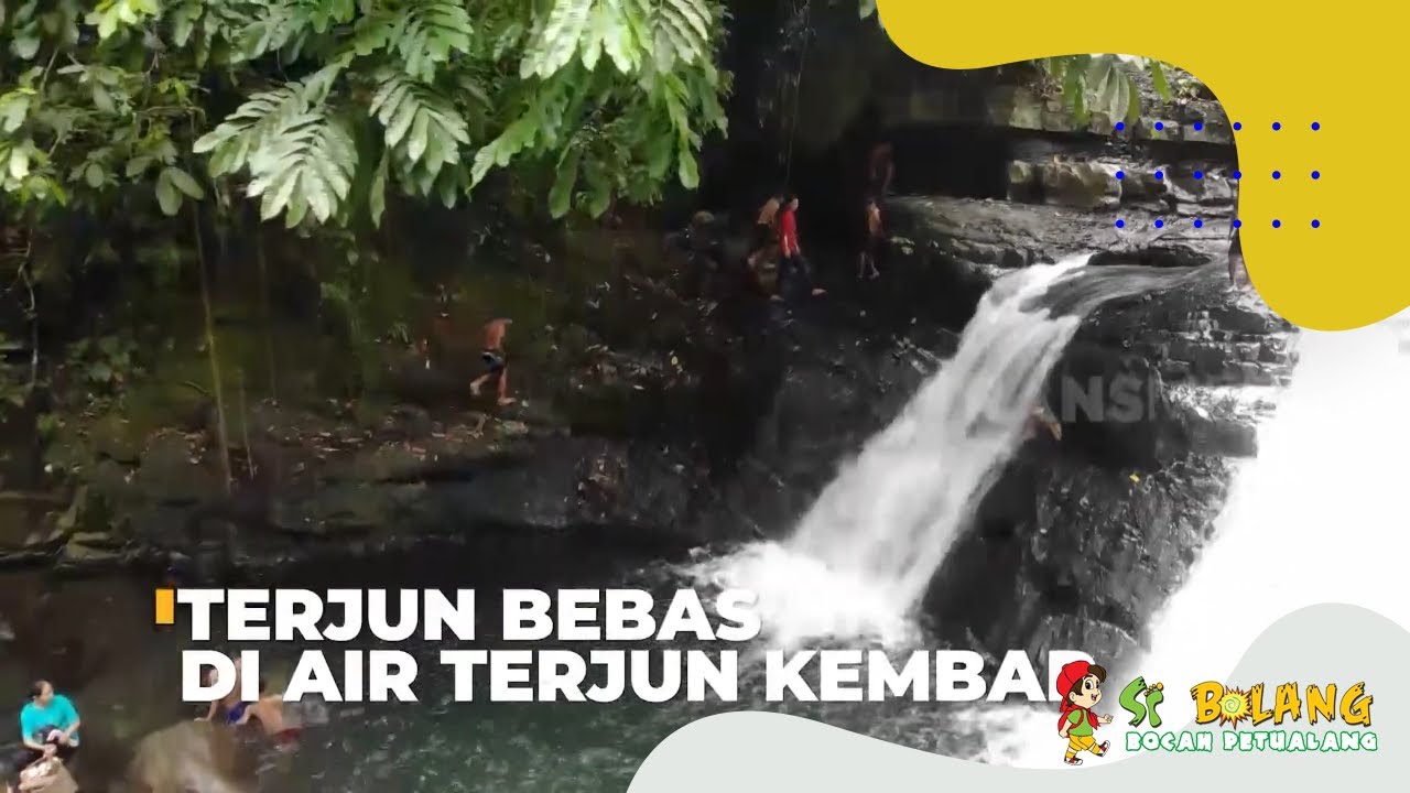 Terjun Bebas Di Air Terjun Kembar | SI BOLANG (11/11/22) - YouTube