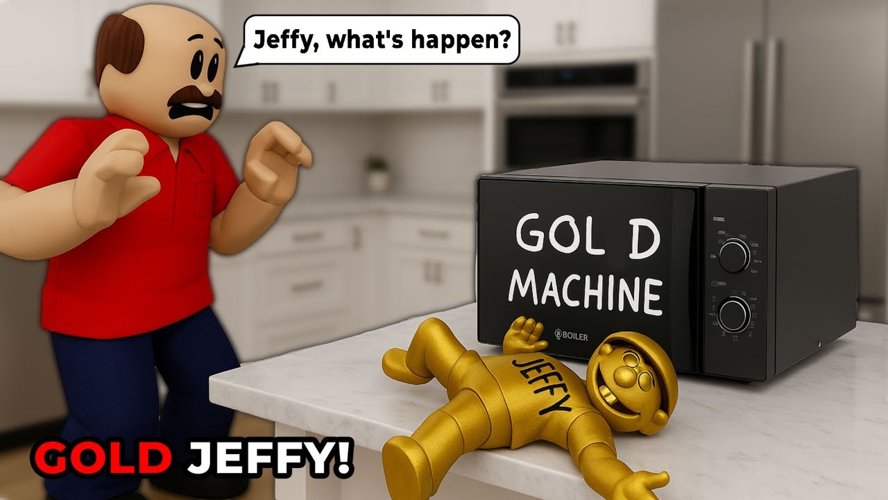 SML ROBLOX: Gold Jeffy ! ROBLOX Brookhaven 🏡RP - Funny Moments - YouTube