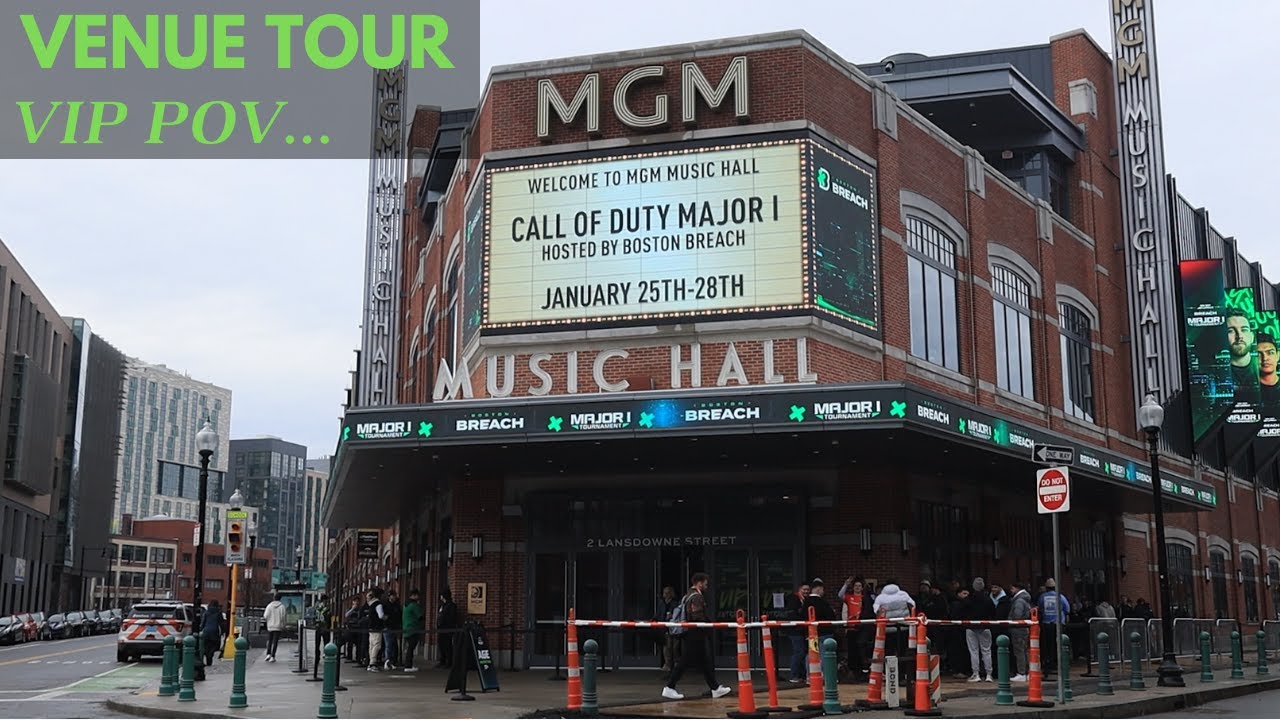 CDL Major I, Boston Venue Tour!!! VIP Ticket Holders 👀 - YouTube