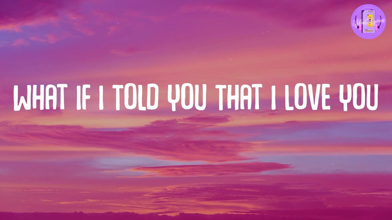 What If I Told You That I Love You - Ali Gatie (Lyrics) - YouTube