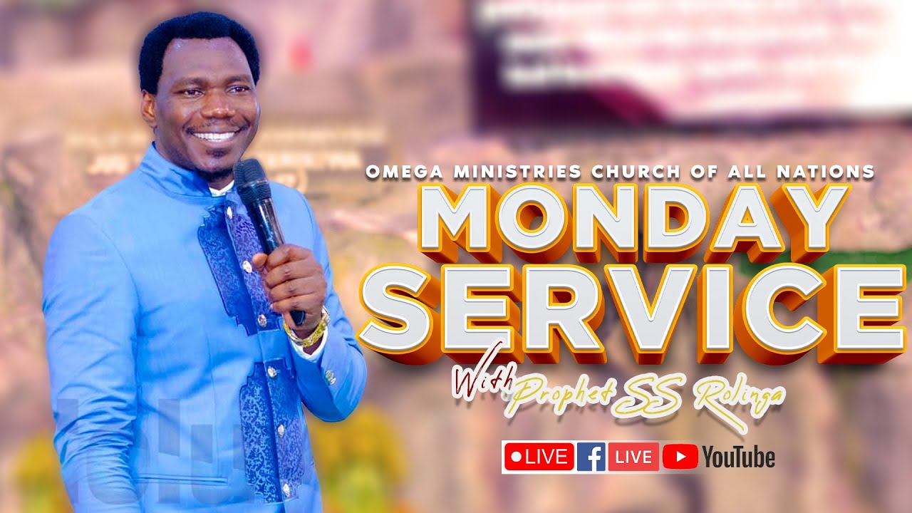 🔴#LIVE BROADCAST || Special MONDAY Service with Prophet SS ROLINGA (Nov ...
