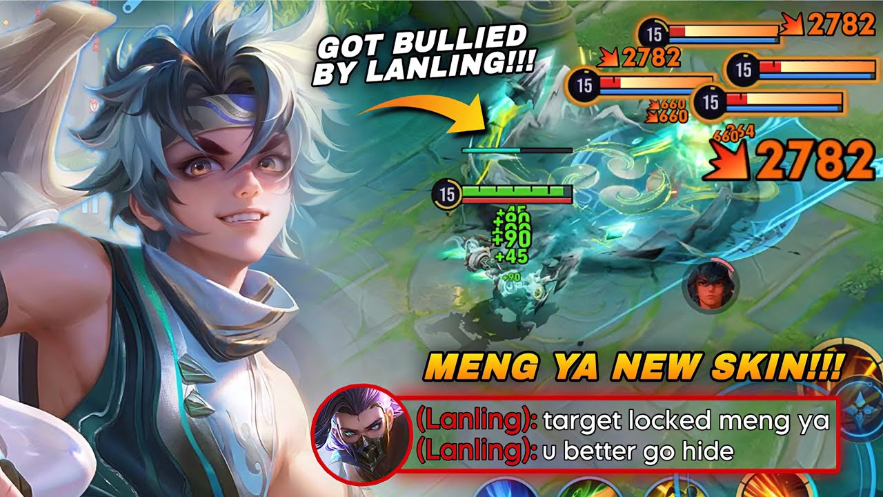 MENGYA GOT BULLIED BY LANLING IN EARLY GAME IN SOLO RANK GAME! | TOP ...