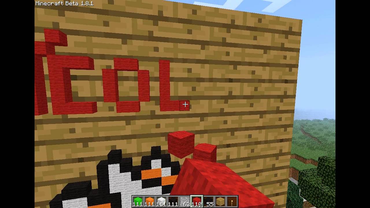 Minecraft Bowser Pixel Art With Little Blocks Mod - YouTube