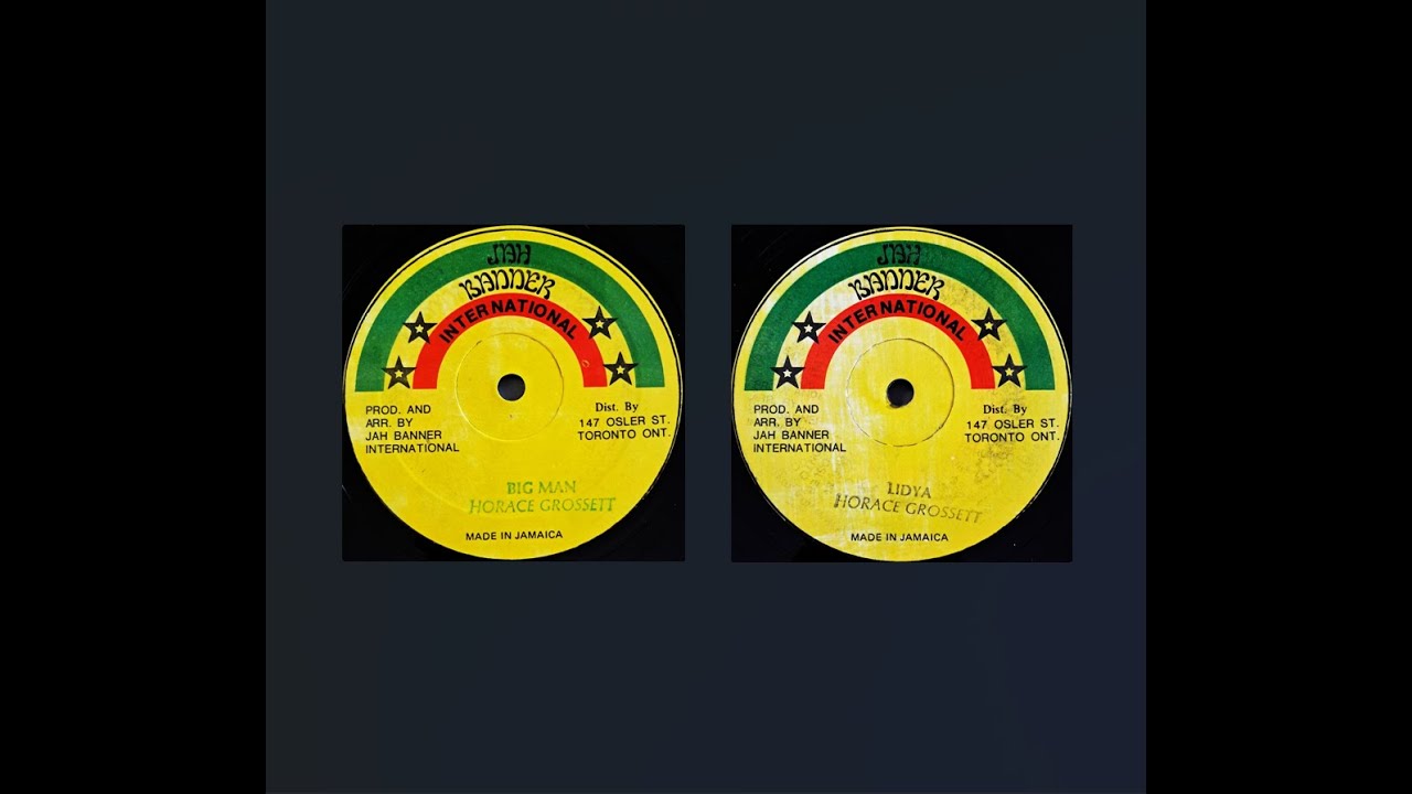 Horace "Badoo" Grossett - Big Man & Dub (Jah Banner International 12 ...