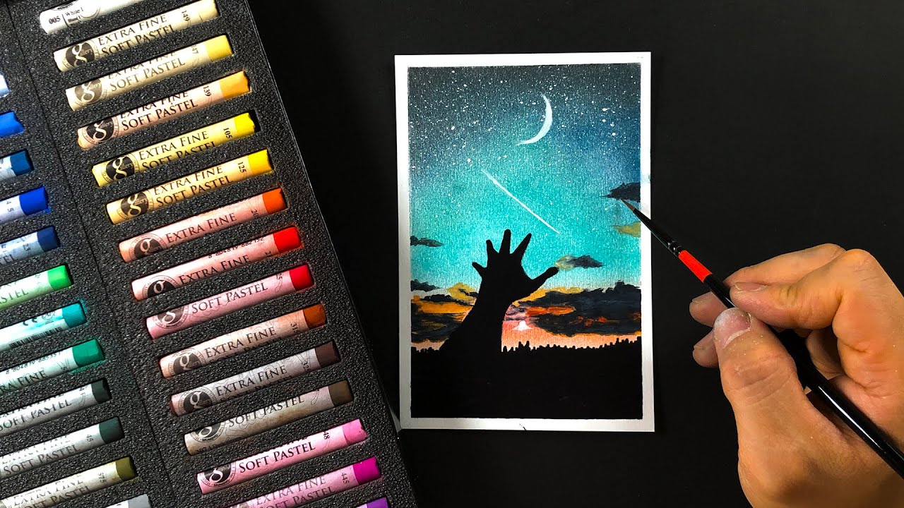 Dawn painting | EASY Step By Step For Beginners Tutorial - YouTube